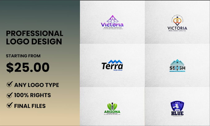 Design a custom professional logo for your business by Markgreen733 ...