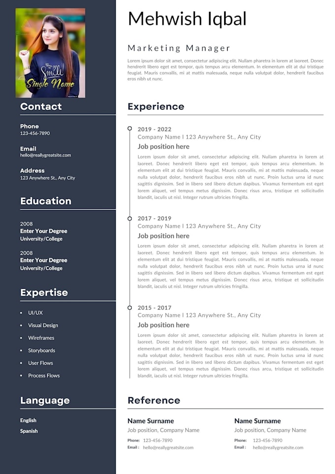 Do resume within 24 hours by Mehwish_logo826 | Fiverr