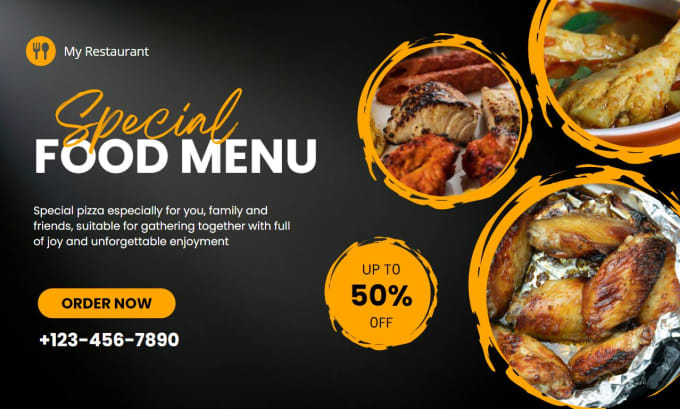 Design professional food menu restaurant menu or price list by ...