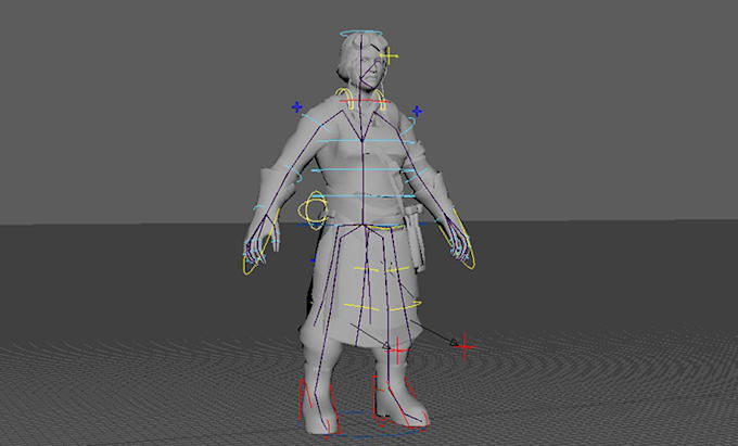 Rig and animate 3d characters for game and video by Tungson95 | Fiverr