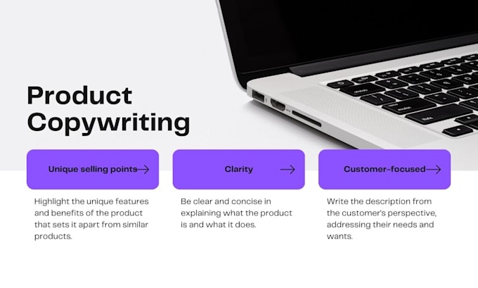 Write unique and engaging product descriptions by Melissa_prexp | Fiverr