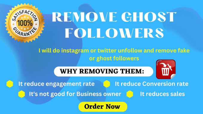 Remove ghost and fake instagram followers by Neo_mike | Fiverr Remove ghost and fake instagram followers by Neo_mike | Fiverr