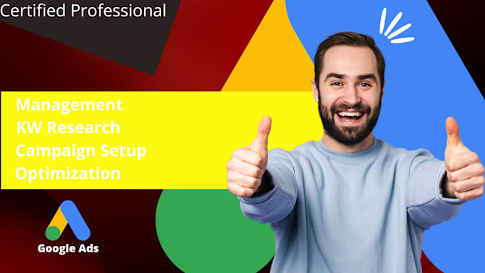 Setup and manage google ads ppc campaign by Naveedalishan | Fiverr