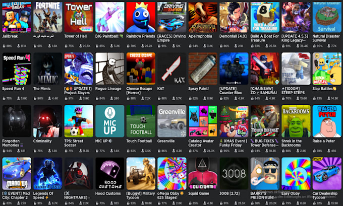 Play any roblox game with you by Kukatsui | Fiverr