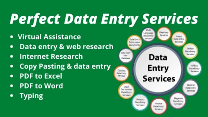 Fastest data entry in one day, internet research by Alihashmi573 | Fiverr