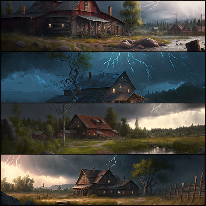 Create 2d background,environment or landscape concept arts by ...