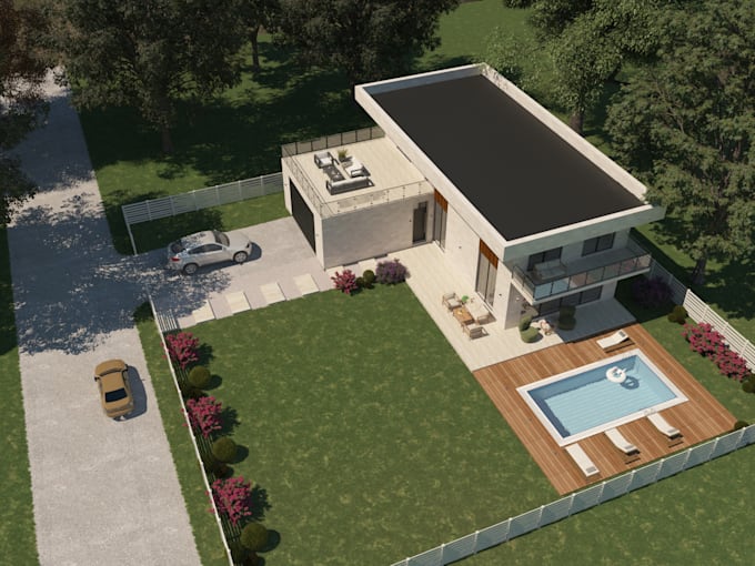 Create floor plan and realist rendering by Niniluridze | Fiverr