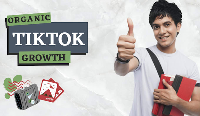 Grow and promote your tiktok account organically by Sicialasif | Fiverr