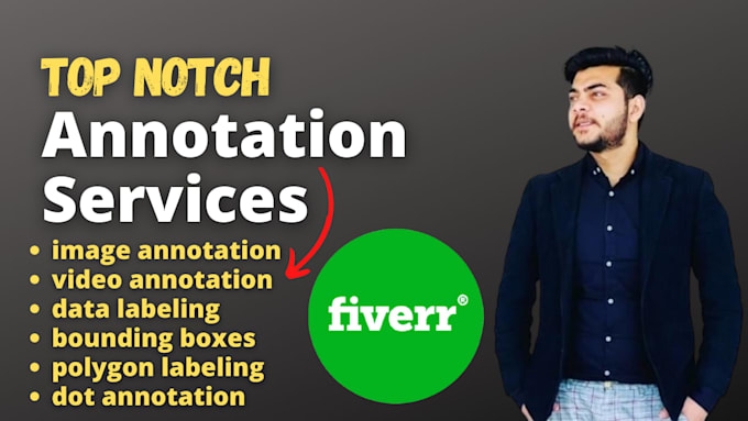 Help you in making image annotations, bounding box, polygons by ...