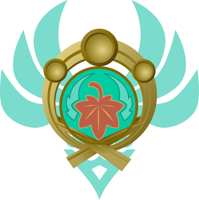 Turn any genshin character into vector logo by Yanapanayoto666 | Fiverr