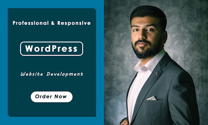 Design and develop a fully responsive wordpress website by M_vahhaaj | Fiverr