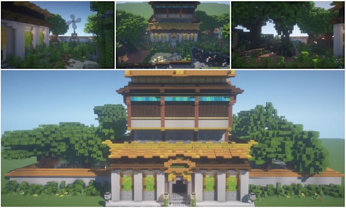 Build whatever you wish in minecraft java or bedrock by Ninosyakob | Fiverr