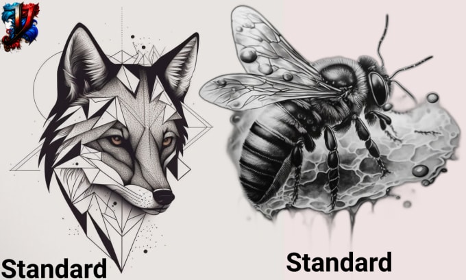 Design your black and grey realism tattoo by Benmyers___ | Fiverr