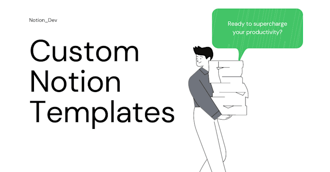Create a custom notion template for you by Notion_dev | Fiverr