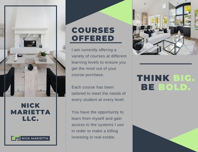 Create visually stunning brochures by Haleyharter | Fiverr