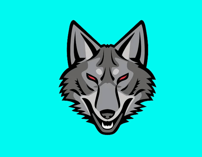 Design super wolf mascot head logo with source file in 12 hours by ...