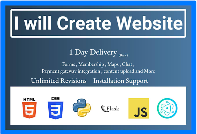 Create website or web application by Abhijitkokane | Fiverr