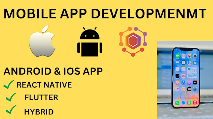 Do mobile app development android app and ios app by flutter by Priyanshinath62 | Fiverr