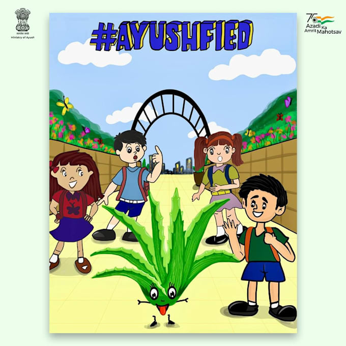 Create captivating digital illustrations by Gargirawat | Fiverr