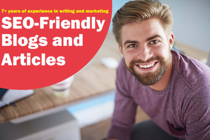 Write your engaging blog posts and articles by Redabellaouchi | Fiverr