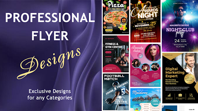 Create professional flyer design for your marketing needs by ...