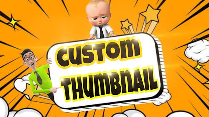 Do custom cartoon thumbnail design for video and social media by Fizafx ...