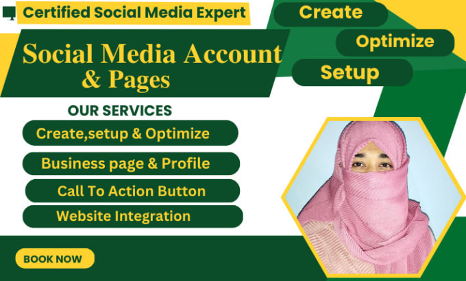 Perfectly Create Setup And Optimize Social Media Account By Mohsenaseo