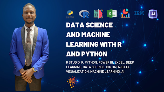 Do machine learning with r and python by Emmanuel2656 | Fiverr