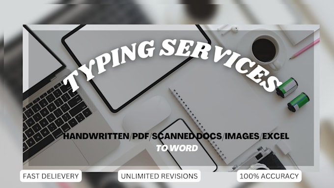 Do typing job,fast typing,typing work,retype pages, fast typist by ...