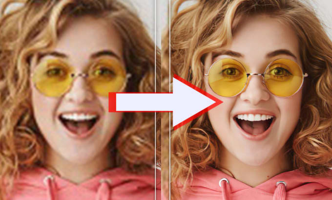 Upscale, enlarge, and sharpen low resolution images by Xbeat122 | Fiverr