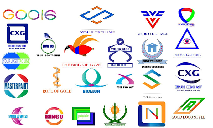 Work creative combination logo for you by Sochkidunya | Fiverr