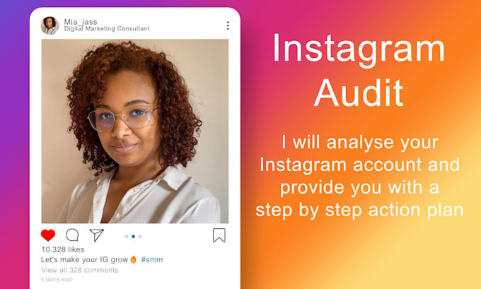 Audit your instagram account by Mia_jas | Fiverr