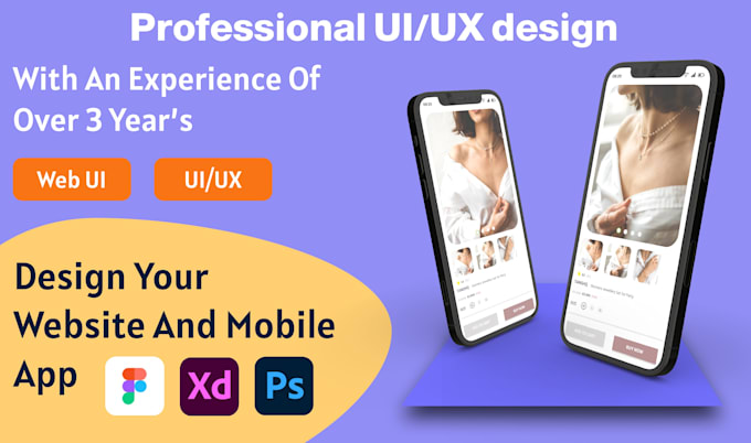 Do ui ux design for your app and website by Piyush_tiwary | Fiverr
