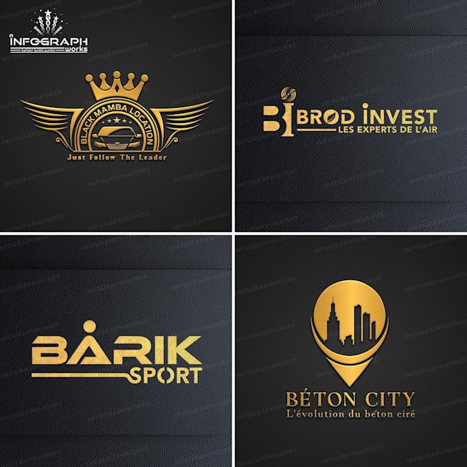 Make a profession logo for your business by Hamzaennam | Fiverr