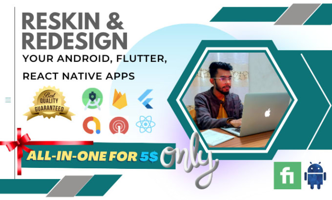 Reskin And Redesign Your Android App Codecanyon Source Code By Seowithfarhatul Fiverr