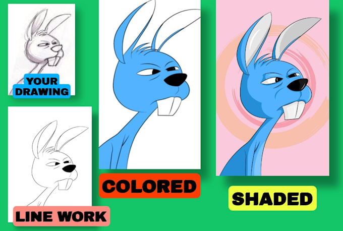 Do illustration of your portrait photo, drawing by Tousiqahmed123 | Fiverr