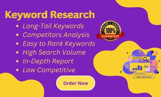 Do competitors in depth keyword analysis by Mirza_taimoor | Fiverr