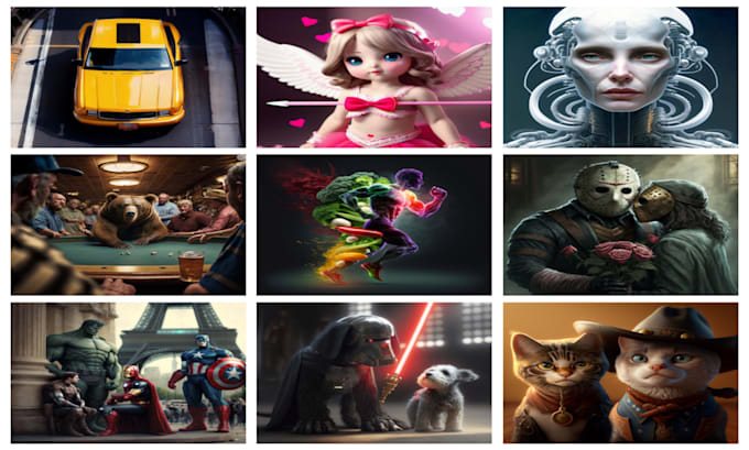 Create amazing fictional ai art, portraits, character design, with ...