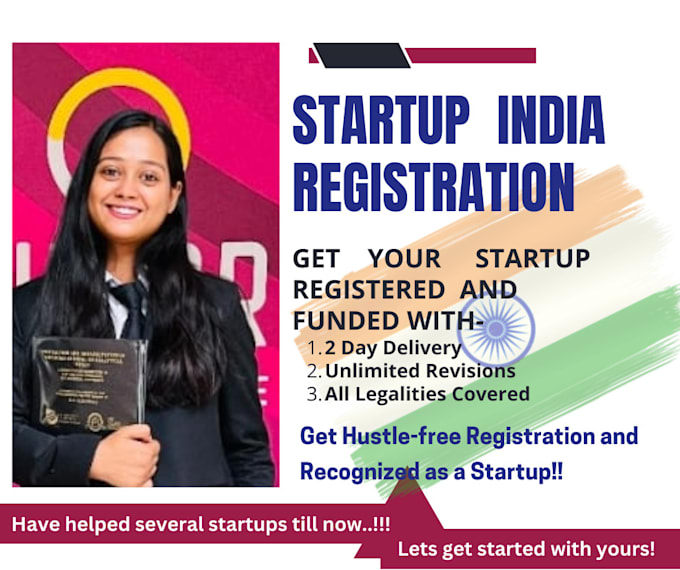 Get dpiit certification for your startup by Jollysingh7005 | Fiverr