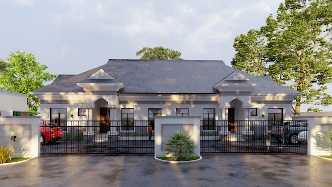 Create architectural 3d models with realistic rendering by Iamlaide | Fiverr