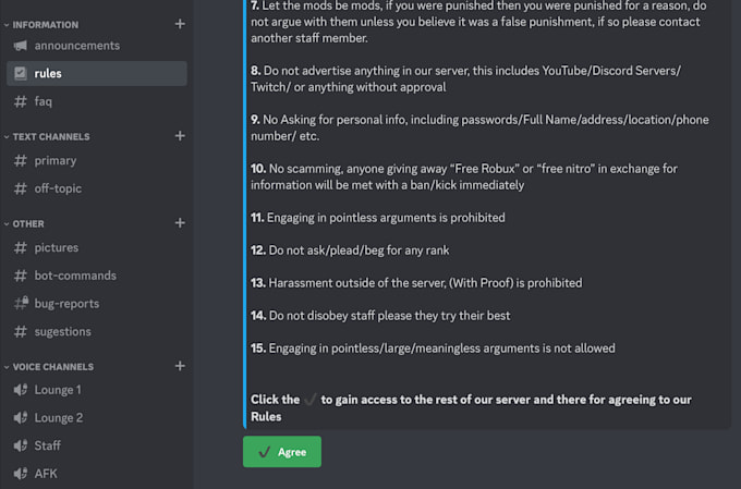 Create a discord server by Ajorda13 | Fiverr