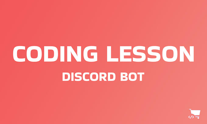 Teach you programming your own discord bot by Jonathanalkass | Fiverr