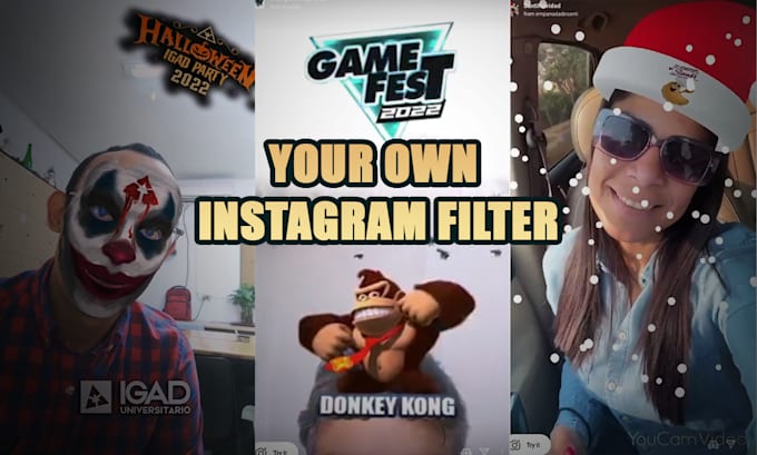 Create cool instagram and facebook filters by Rleon1982 | Fiverr