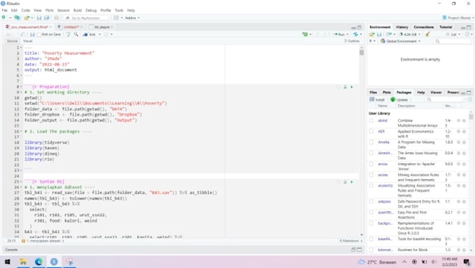 Do data preprocessing, analysis, and visualization using r by Giri ...