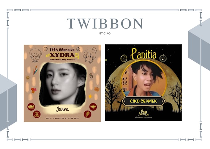 Make a professional photo frame twibbon for your campaign by Cikolatuasan | Fiverr