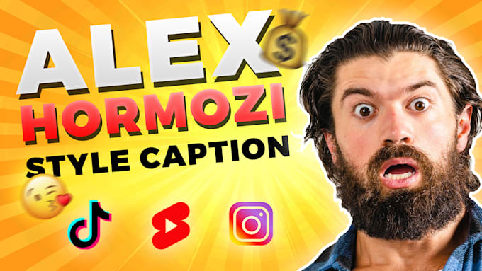 Edit short videos tiktok and reels alex hormozi style by Gyfilms | Fiverr