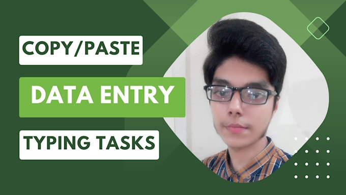 Do Accurate Data Entry Copy Paste Work And Typing Tasks By Bilalco