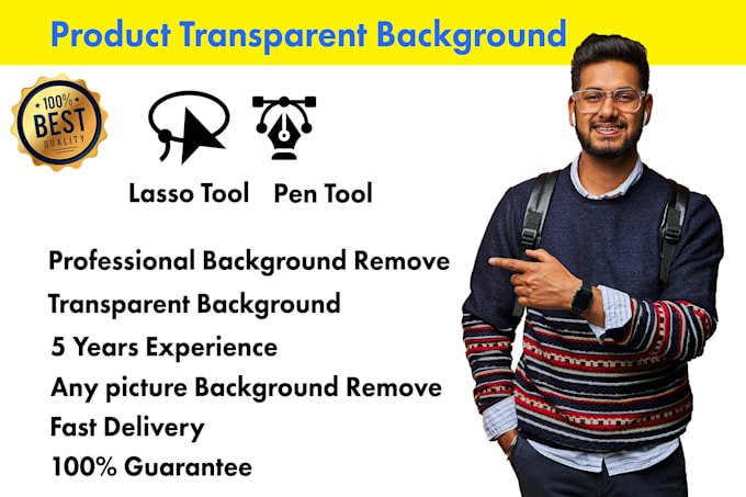 Do transparent background in png format form photoshop by Soumen91 | Fiverr