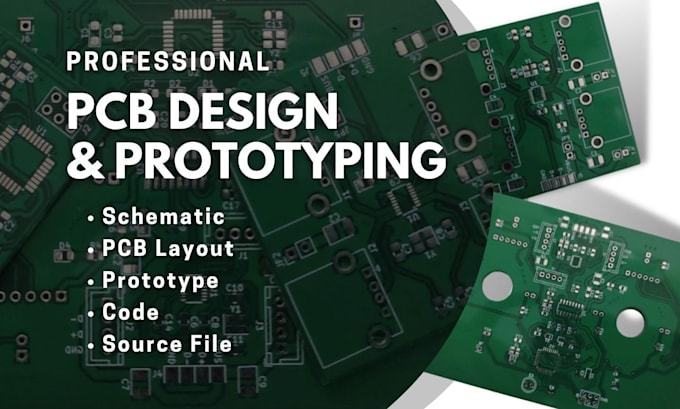 Design pcb, schematic, and print the pcb for prototyping by Vdrlabs ...