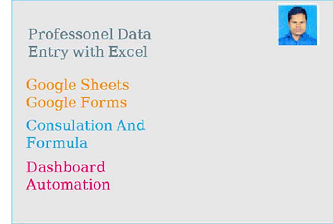 Do edit any excel formula data process web research by Faysalalam587 | Fiverr